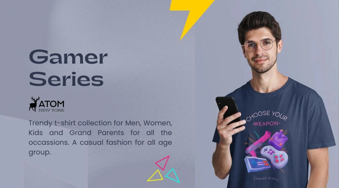 Level Up Your Style: TheAtom.in's Gamer Series Collection – ATOM