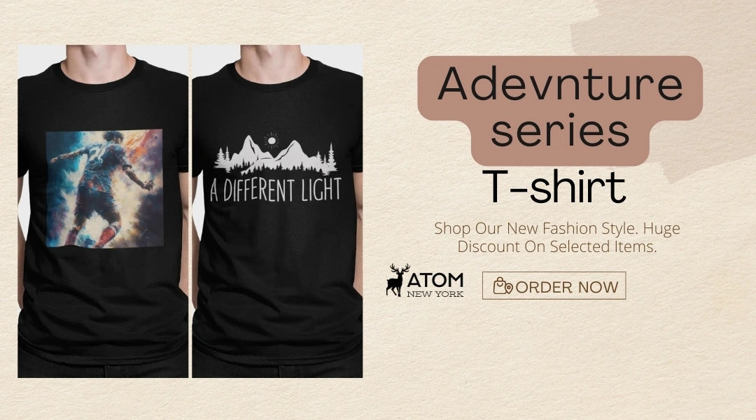 Embark on Style: TheAtom.in's Adventure Series T-Shirts – ATOM